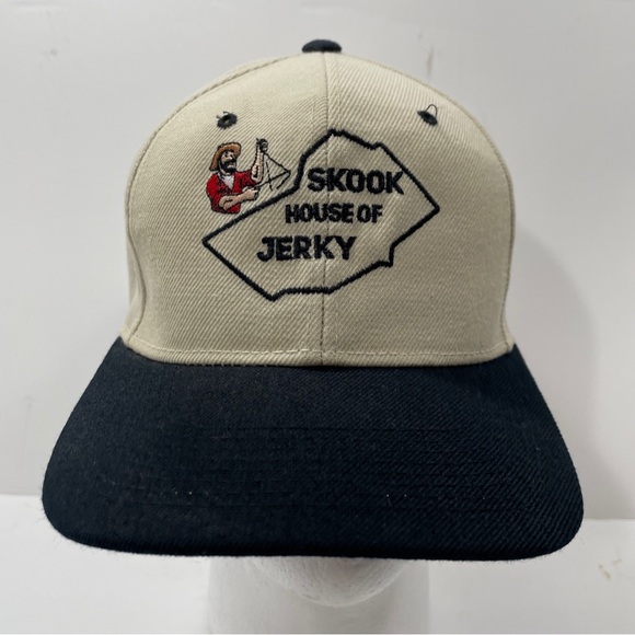 Accessories | Skook House Of Jerky Hat Strap Back Trucker Style Cap ...